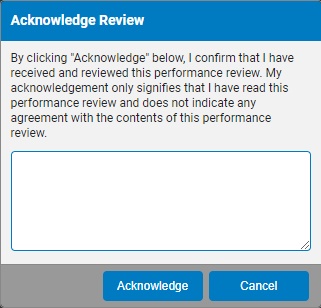 Acknowledge Your Review