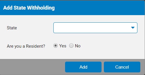 Edit Payroll Withholding